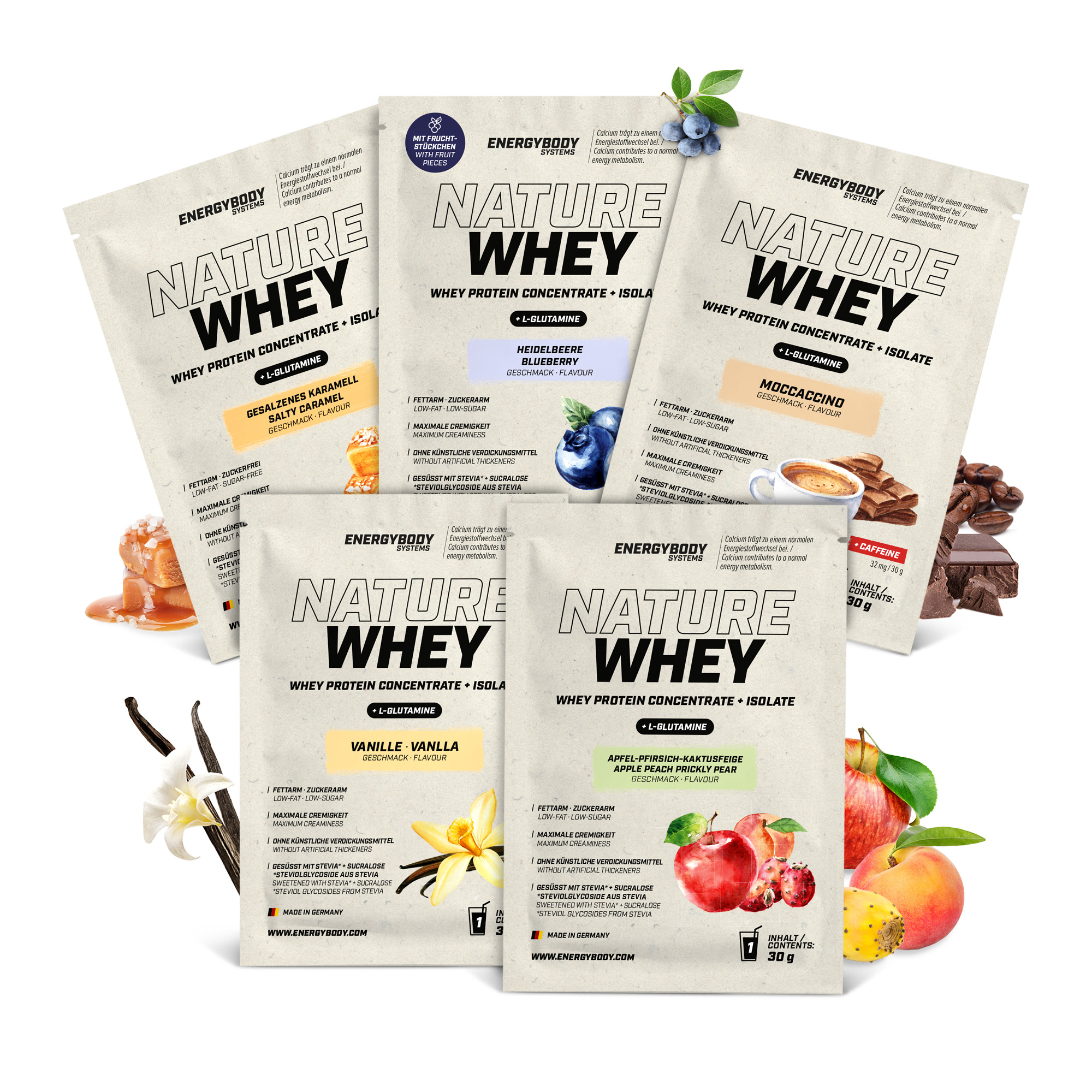 Nature Whey Protein - Cremige Whey Shakes ohne künstliche Verdickungsmittel