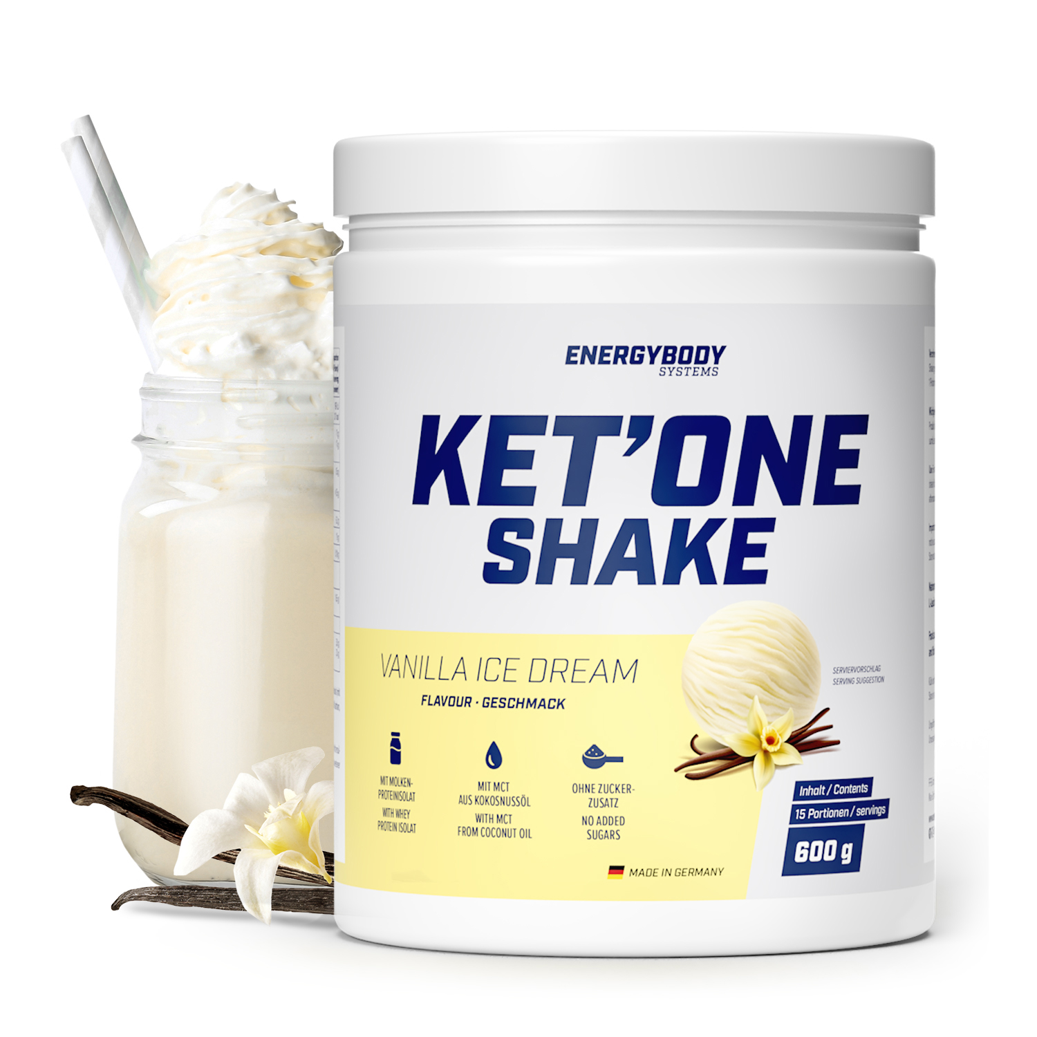 KET'ONE Shake - Premium Sportsfood - Energybody