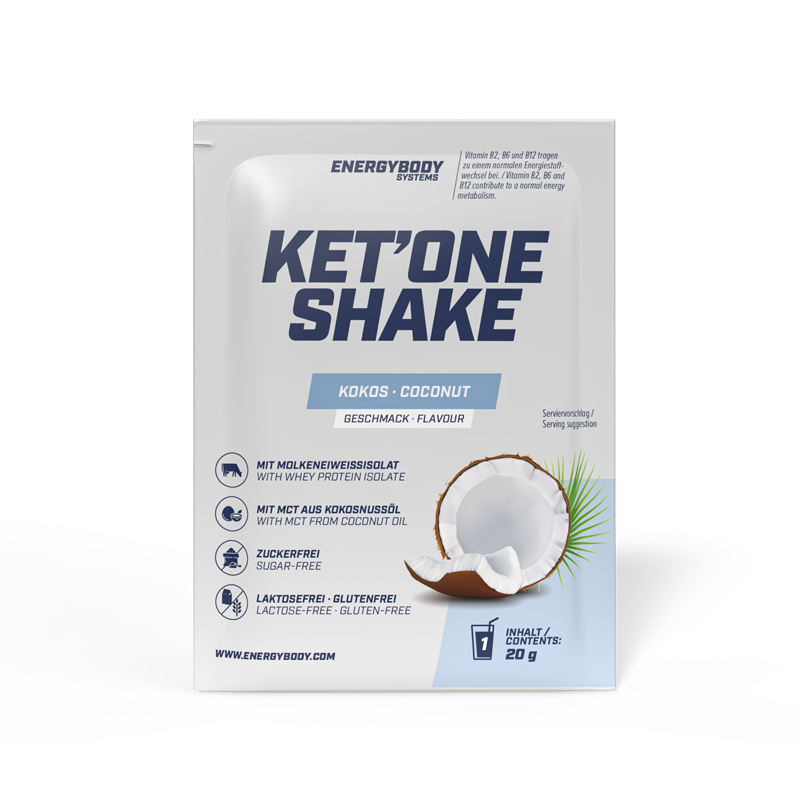 KET'ONE Shake sachet - Premium Sportsfood - Energybody