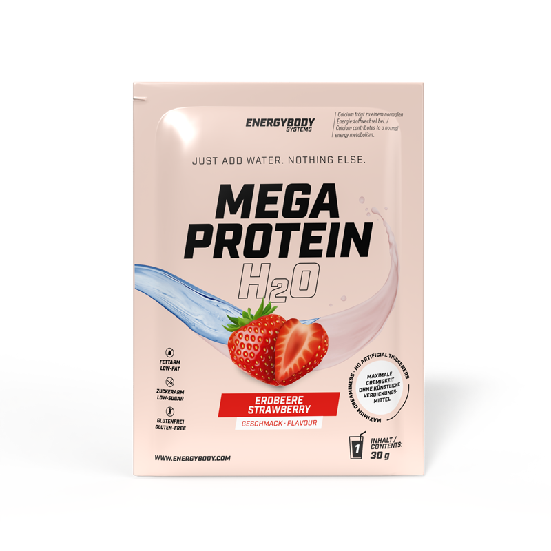 Mega Protein H2O im praktischen Portionsbeutel - Energybody