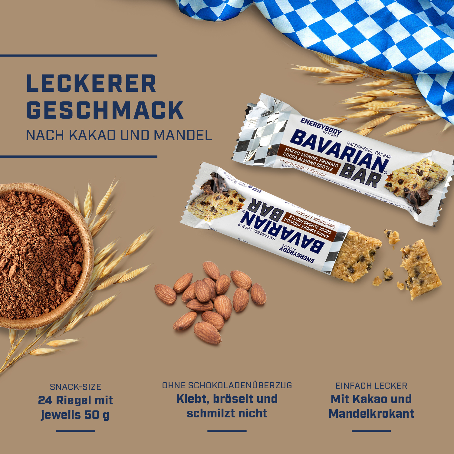 BAVARIAN BAR: Dein Power-Riegel mit Hafer - Energybody