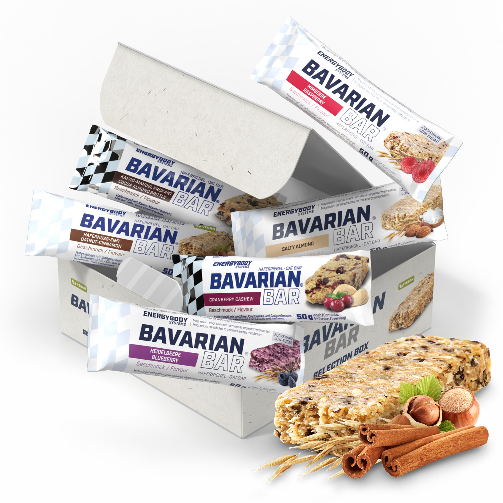 Bavarian Bar Selection Box - Premium Sportsfood - Energybody