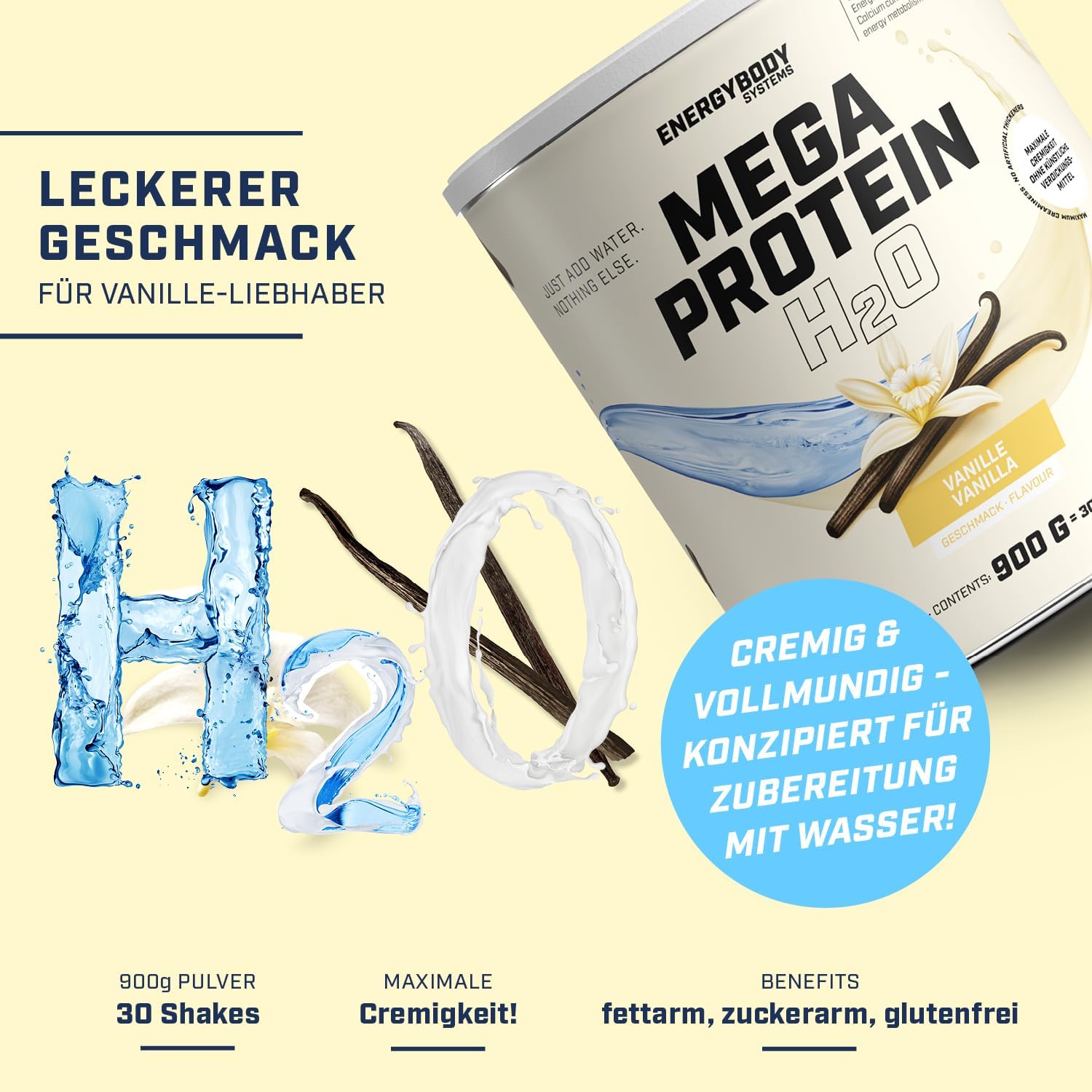 Mega Protein H2O - Premium Sportsfood - Energybody